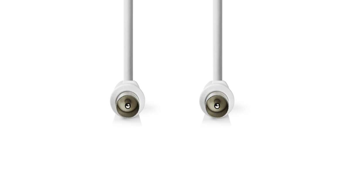 Coaxial Cable | IEC (Coax) Plug | IEC (Coax) Plug | Nickel Plated | 75 ...