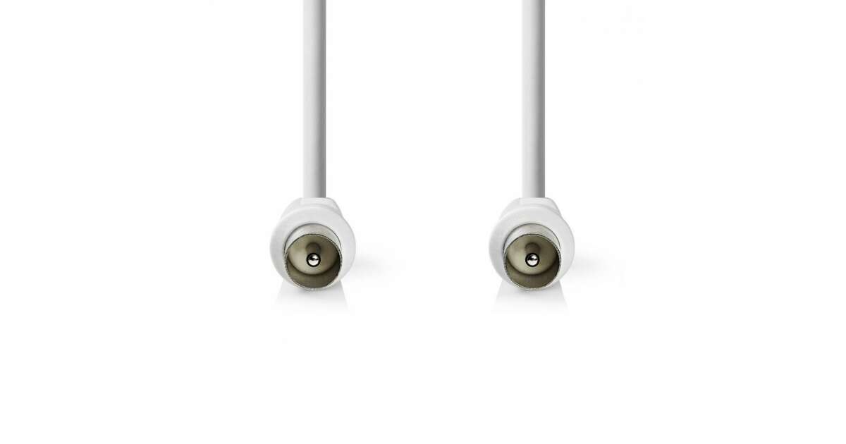 Coaxial Cable | IEC (Coax) Plug | IEC (Coax) Plug | Nickel Plated | 75 ...