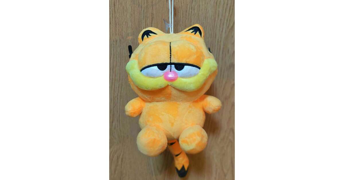 Garfield plüssfigura gyerekeknek 21cm | Pepita.hu