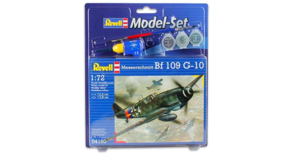 Revell: Messerschmitt Bf 109 G-10 Modellsatz - 1:72 | Pepita.com