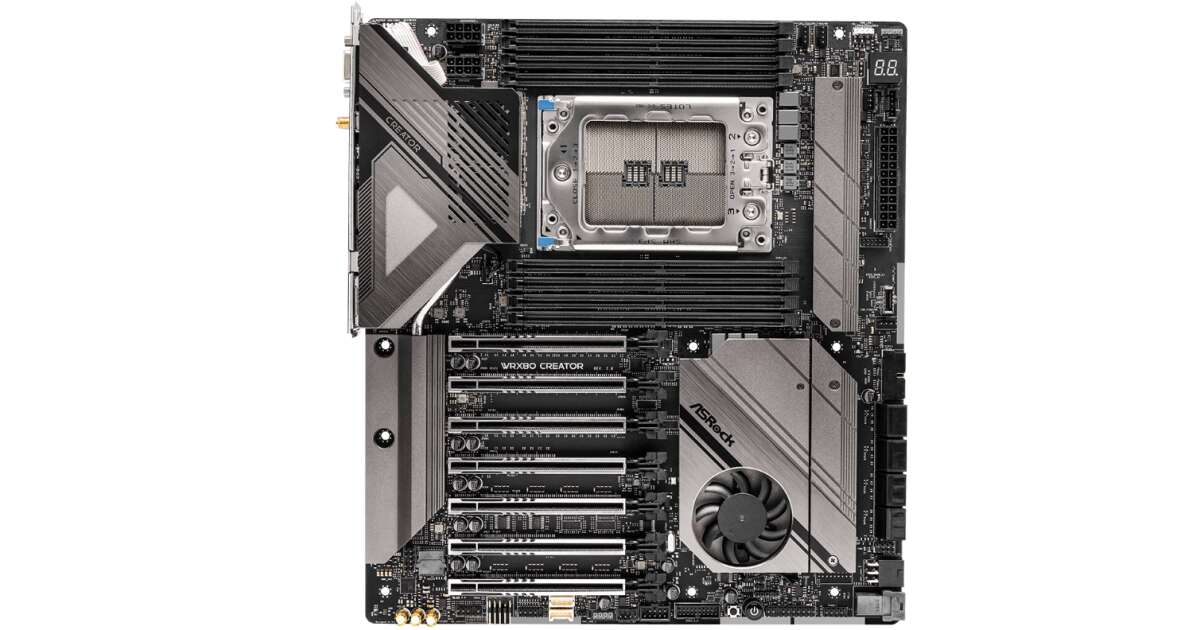Asrock WRX80 CREATOR R2.0 AMD WRX80 Socket sWRX8 Extended ATX | Pepita.com