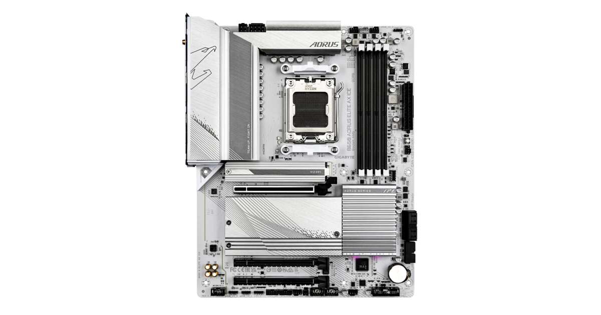 Gigabyte B650 Aorus Elite AX Ice Motherboard | Pepita.com