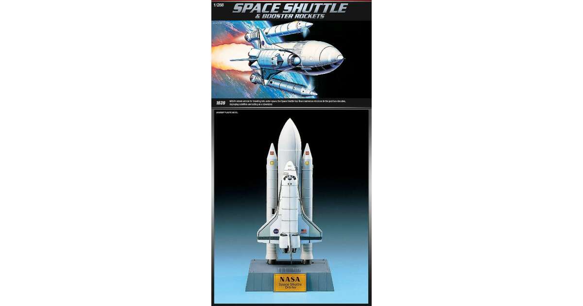 Academy Space Shuttle with Boosters 1:288 (12707) | Pepita.com