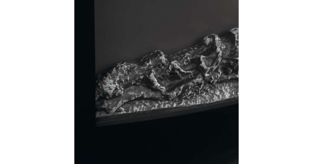 Bewello BW2021B, elektromos látványkandalló NYITHATÓ AJTÓVAL szabadon ...