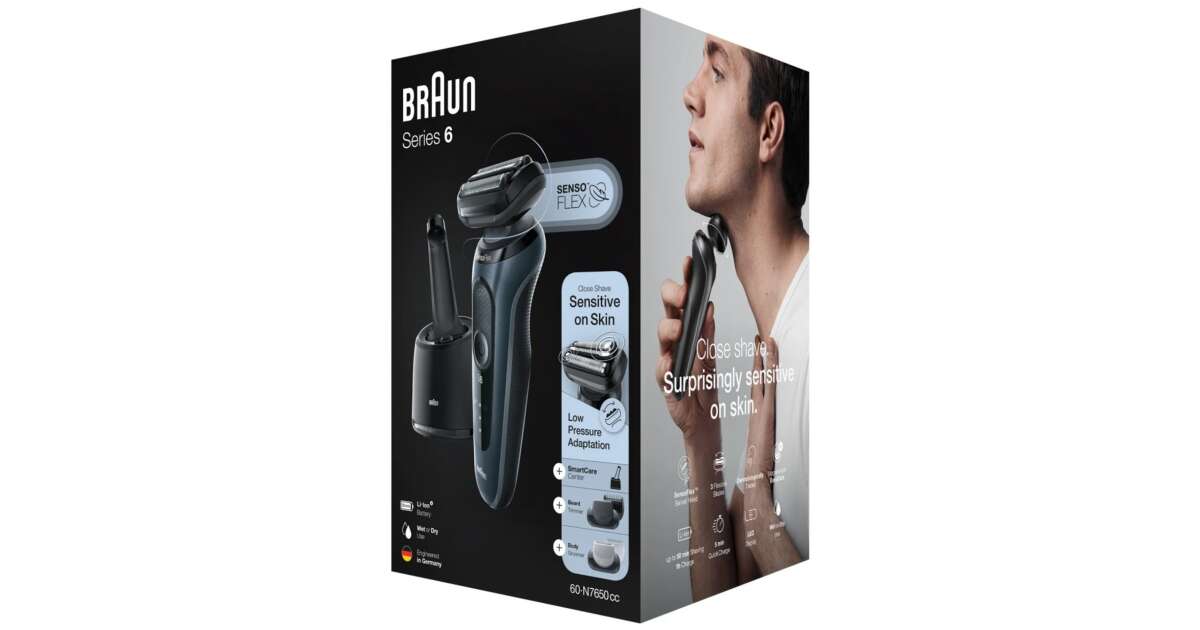 Braun 60-N7650CC Series 6 Elektromos borotva | Pepita.hu