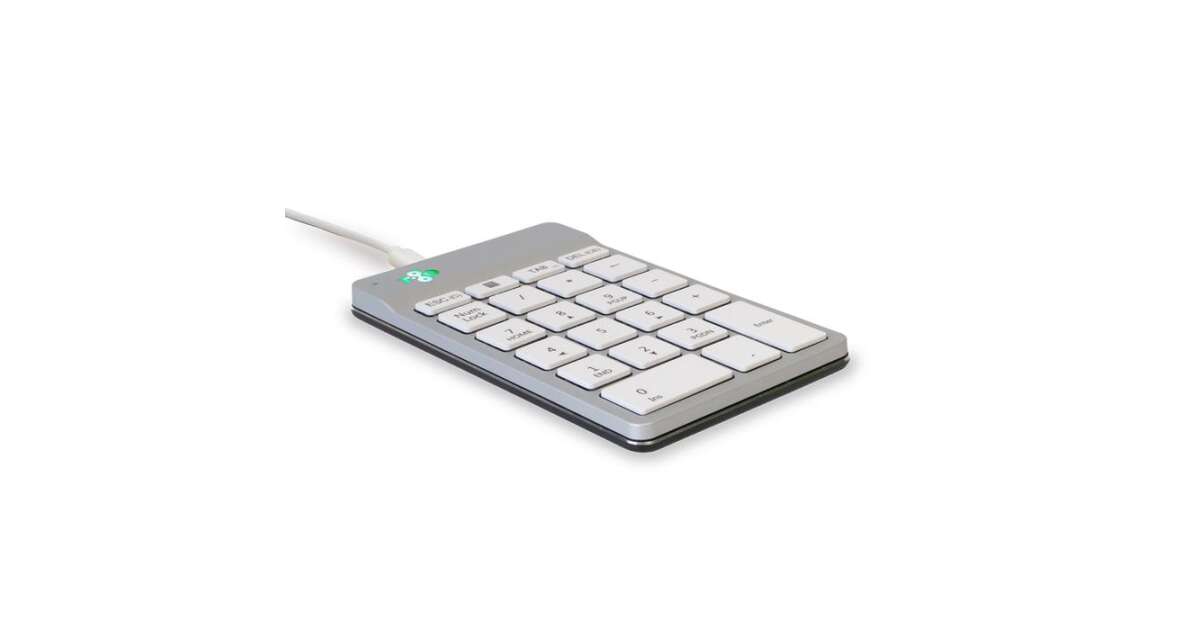 R-Go Nummernblock Numpad Break verkabelt weiß | Pepita.com