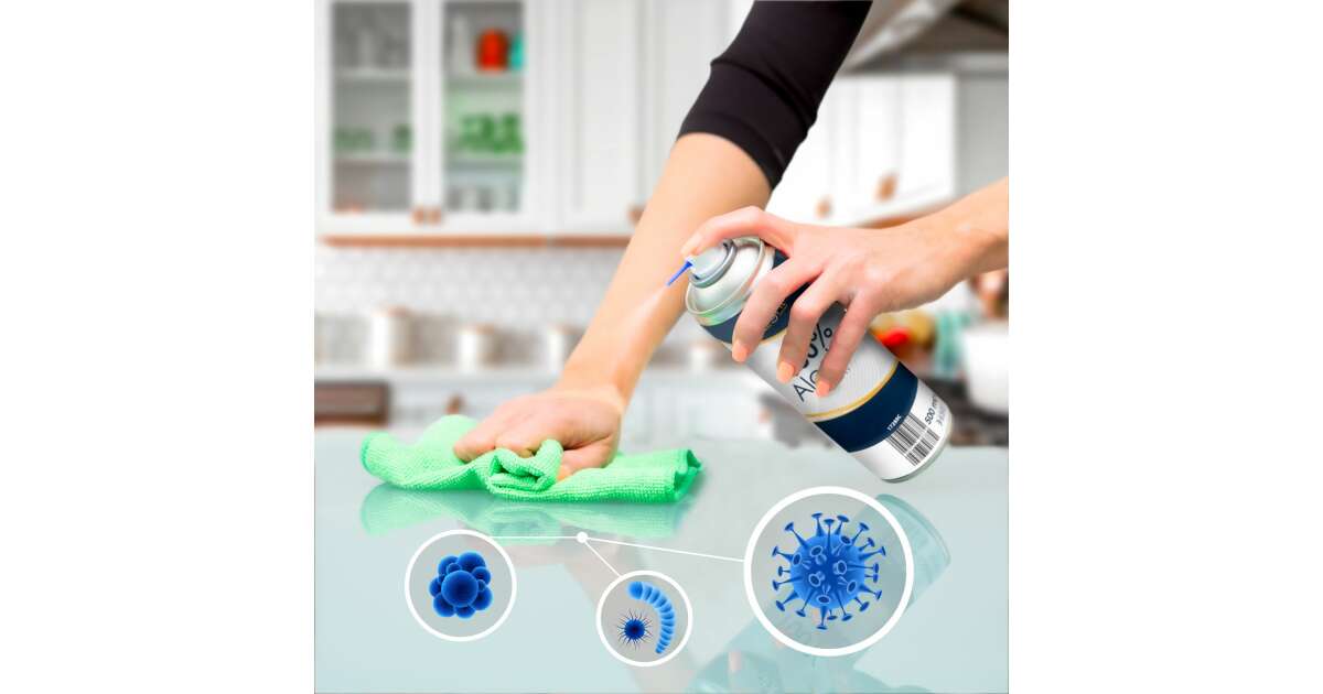 SPRINTER VMD 98% Tisztaságú izopropanol alkohol spray, 17289, amely ...