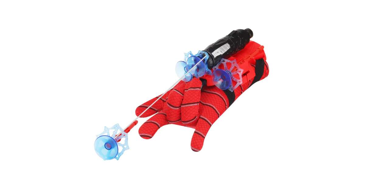 2 db. pókember kilövő / hálóvető kesztyű + 3 nyílvesszővel | Pepita.hu