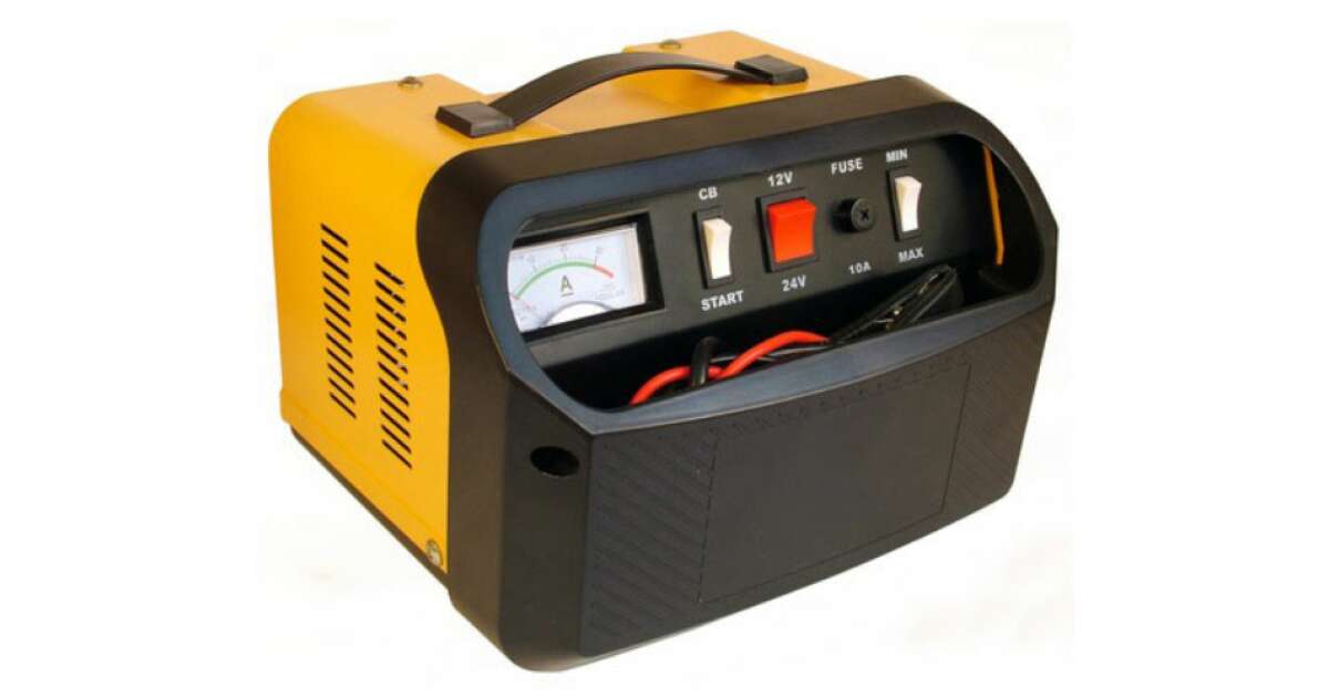 GIANT GZL CT-50 akkumulátor töltő és indításrásegítő 12/24V, 130A, CT ...