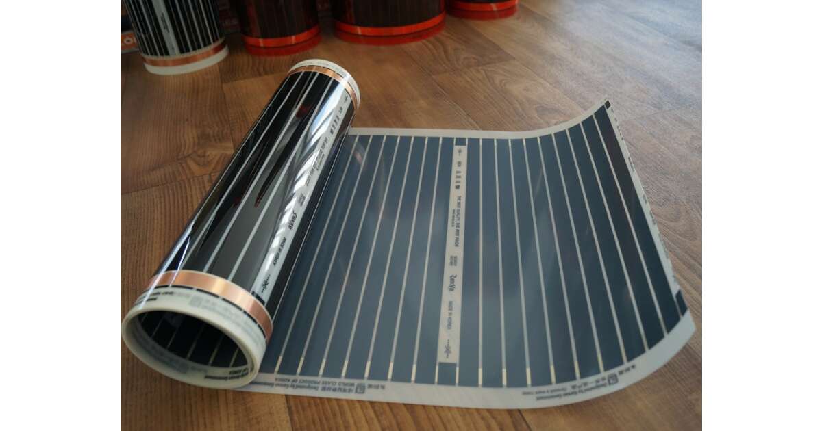 50 cm-es Infra film / fűtőfólia / fűtőfilm szaunákhoz (400W/m²) | Pepita.hu