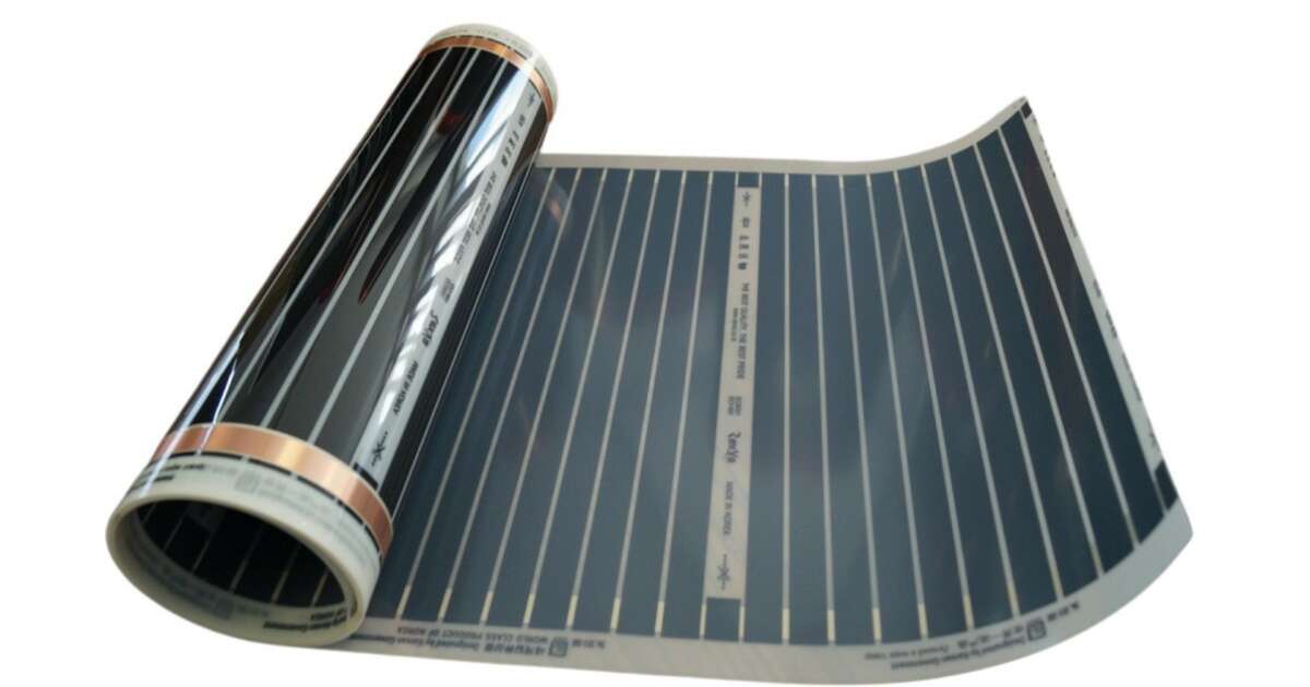 50 cm-es Infra film / fűtőfólia / fűtőfilm szaunákhoz (400W/m²) | Pepita.hu