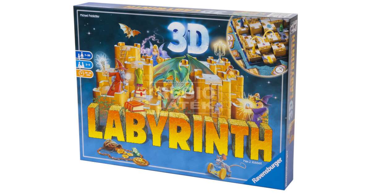 Ravensburger: Labirintus 3D társasjáték | Pepita.hu