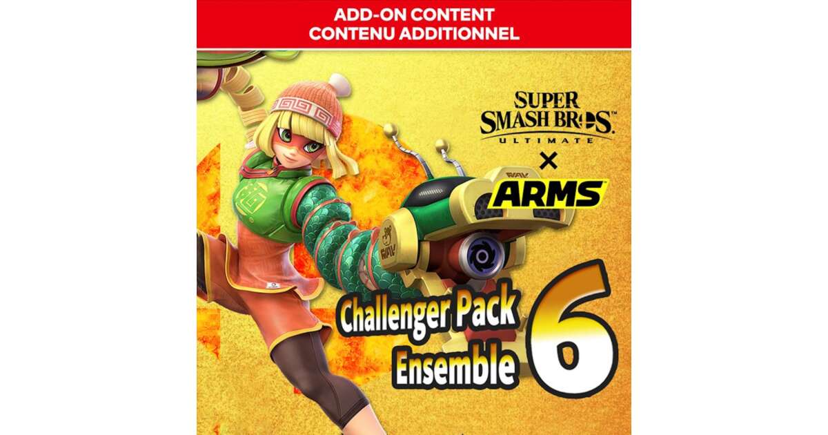 Super Smash Bros. Ultimate - Challenger Pack 6: Min Min (DLC) (Digitális kulcs - Nintendo Switch ...