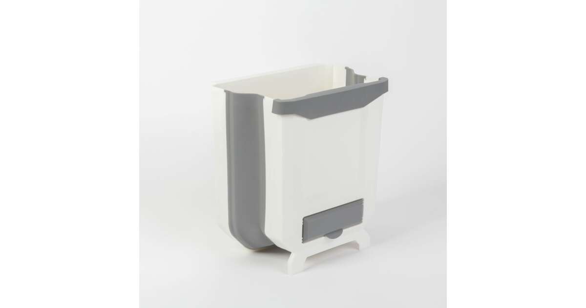 BEWELLO W1040 konyhai szemetes, ajtóra akasztható szemetes, 24x16x26cm ...