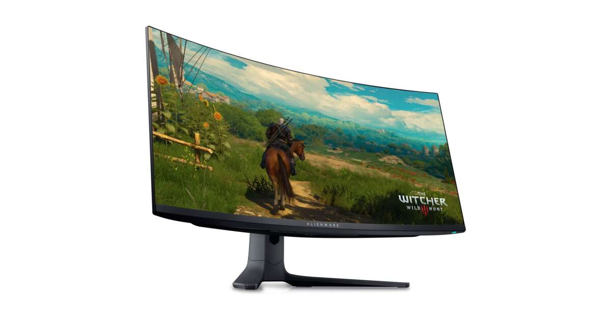 Dell alienware monitor 34 aw3423dwf 3440x1440, 1000:1, 1000cd, 0,1ms ...