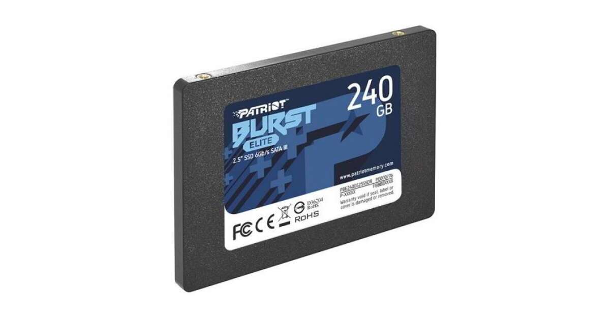 SSD PATRIOT BURST ELITE de 240 GB / Intern / 2,5 / SATA 6 Gb/s ...