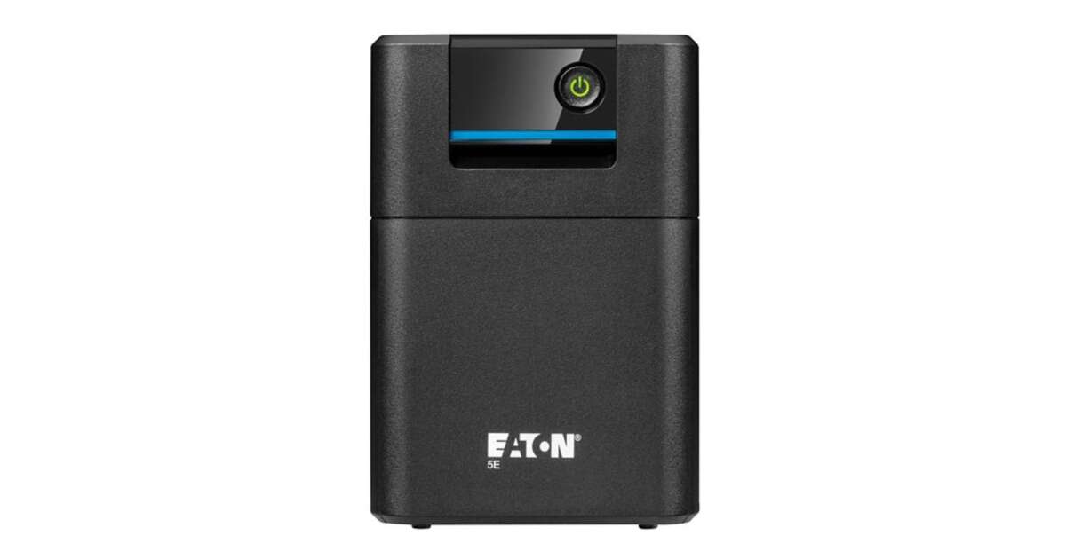 EATON UPS 5E700D, 5e Gen2, IEC, 700VA, 360W, Input: Schuko, Outputs: (2 ...