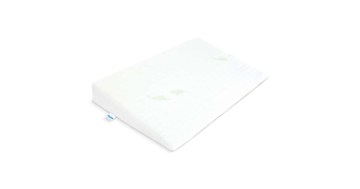 Sensillo párna reflux ellen ék alakú Luxe Aloe Vera 60x38cm | Pepita.hu