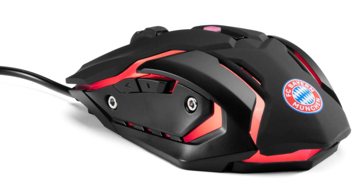 Snakebyte FC Bayern Munchen PC Gaming-Mouse játék egér 8G 2400dpi ...