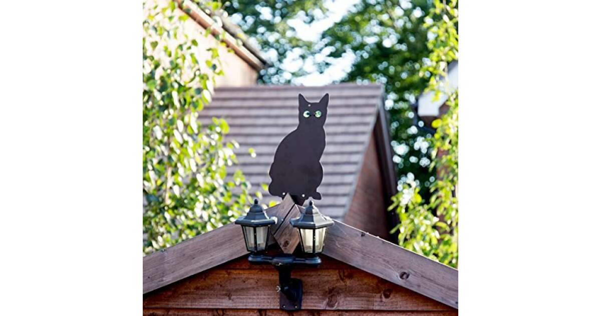 Kinzo Holland Macskariasztó sziluett üveg szemekkel, 3 db, Cat Scariers ...