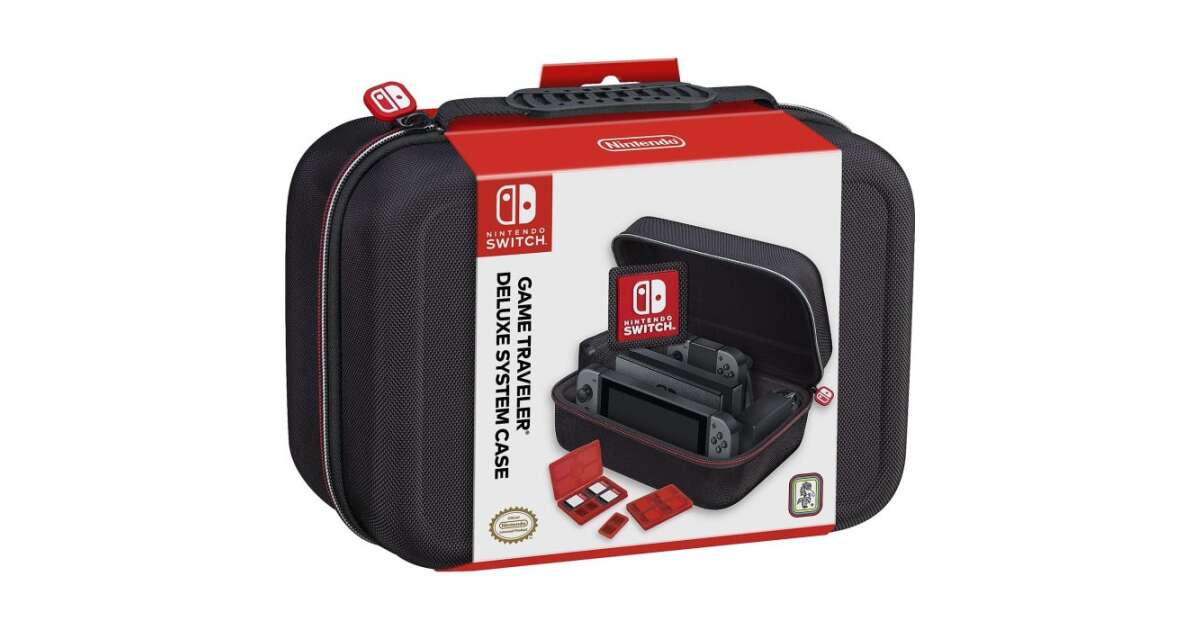 Nacon Nintendo Switch Extra nagy utazótáska - Fekete | Pepita.hu