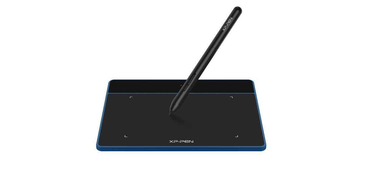 XP-Pen Deco Fun XS Grafikus Tábla - Kék - 4,8 x 3 coll | Pepita.hu