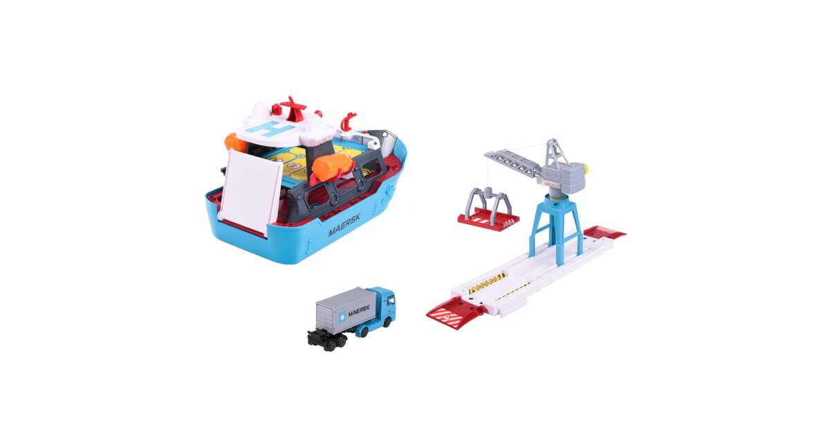 Majorette Creatix Maersk Port Station | Pepita.com