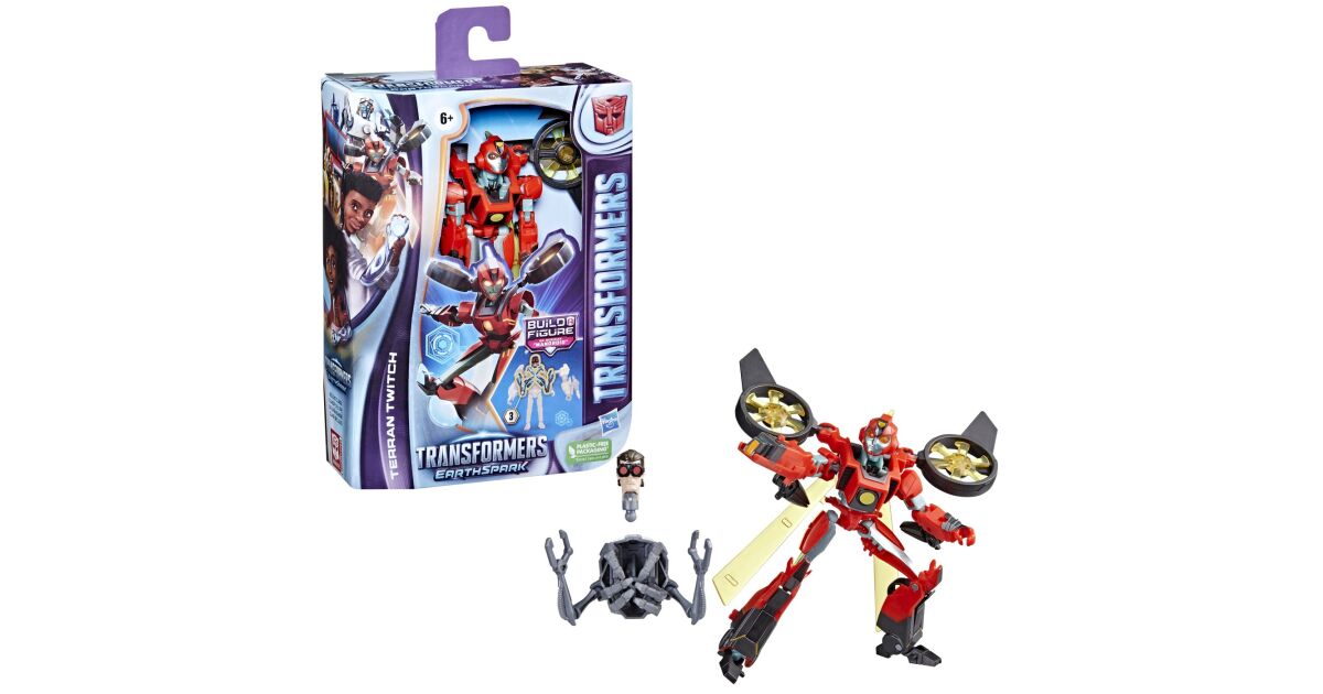 Transformers: EarthSpark Deluxe Terran Twitch átalakítható akciófigura ...