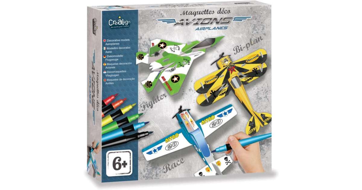 Makettkészítő-Repülők CreaLign | Pepita.hu