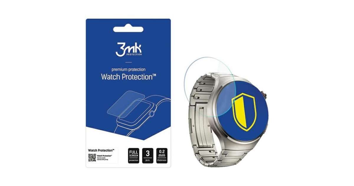Ceas cu folie ARC 3MK Huawei Watch 4 Pro Film pe tot ecranul | Pepita.com