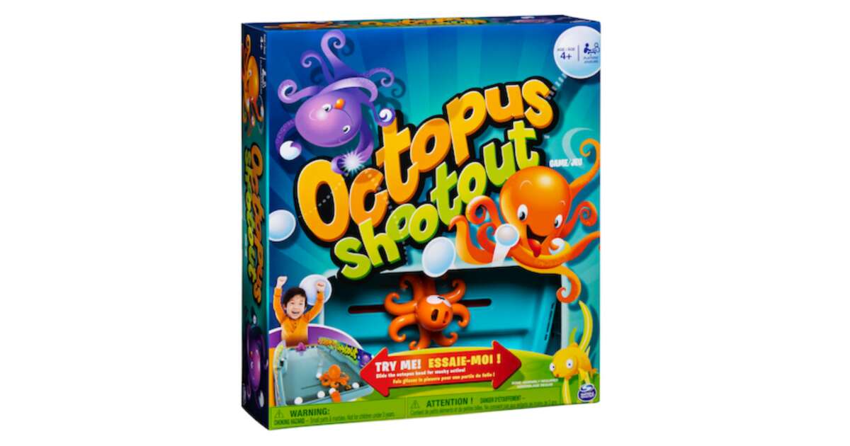 Spin Master Octopus Настолна игра - Мини Въздушен хокей | Pepita.com