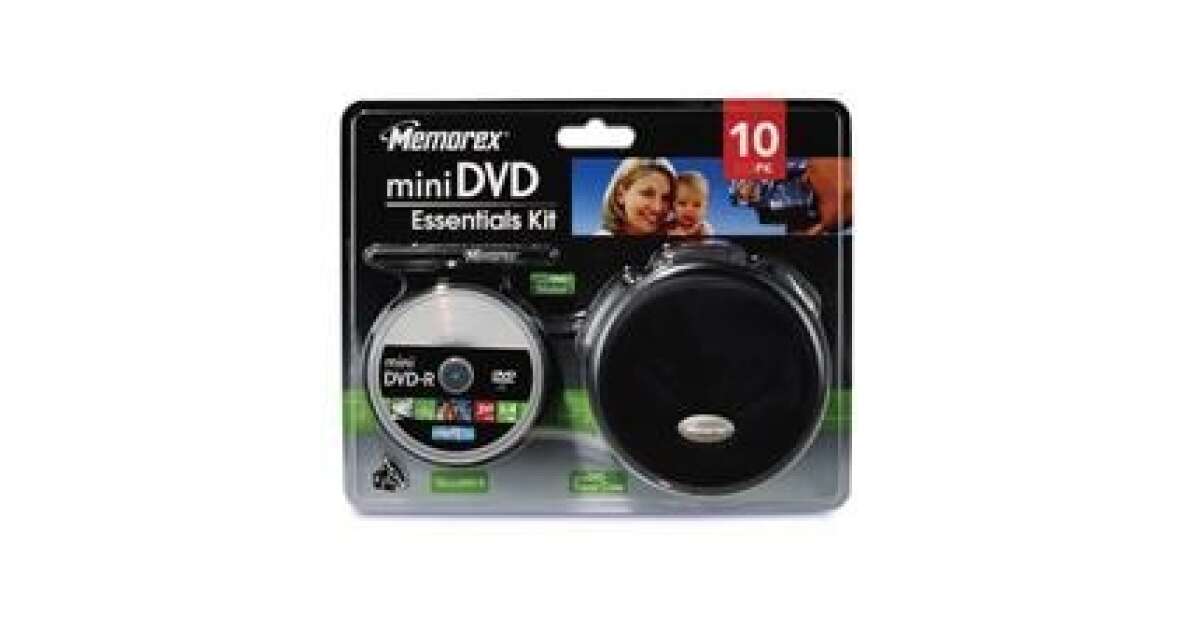 Memorex mini DVD Essentials Kit 1,4 GB DVD-R 10 dB | Pepita.hu