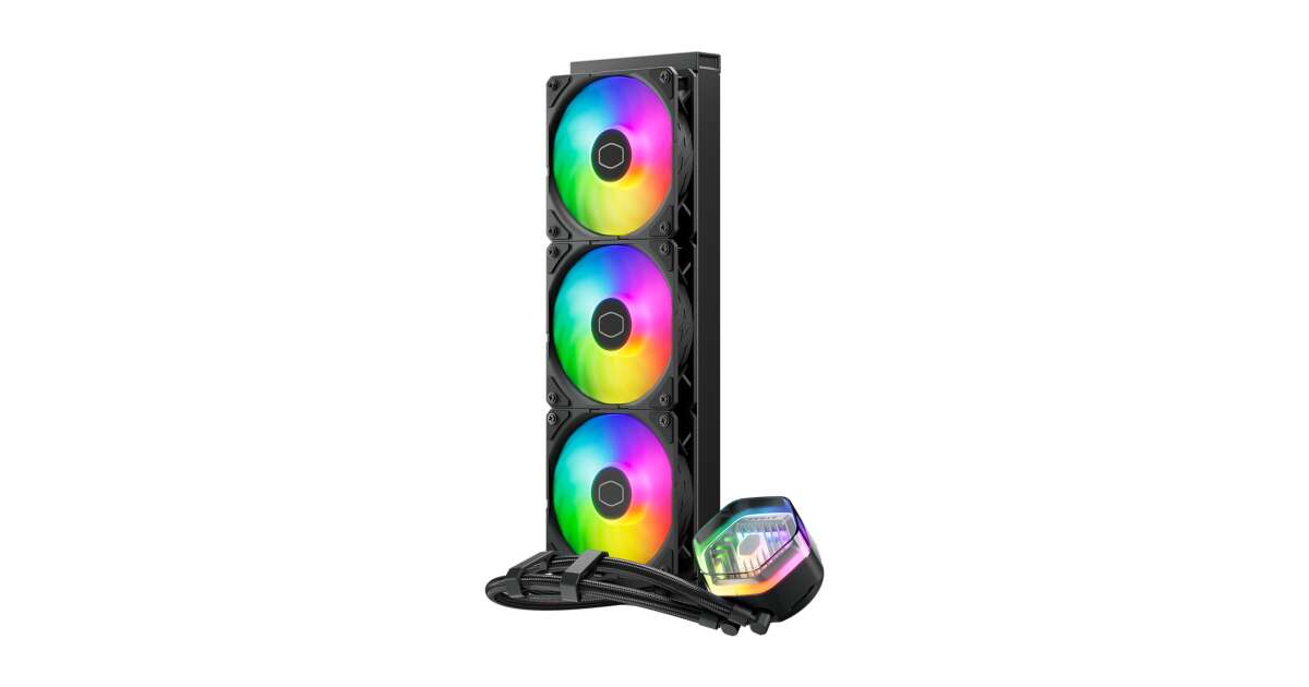 Cooler Master MasterLiquid 360 ATMOS ARGB CPU water cooling | Pepita.com