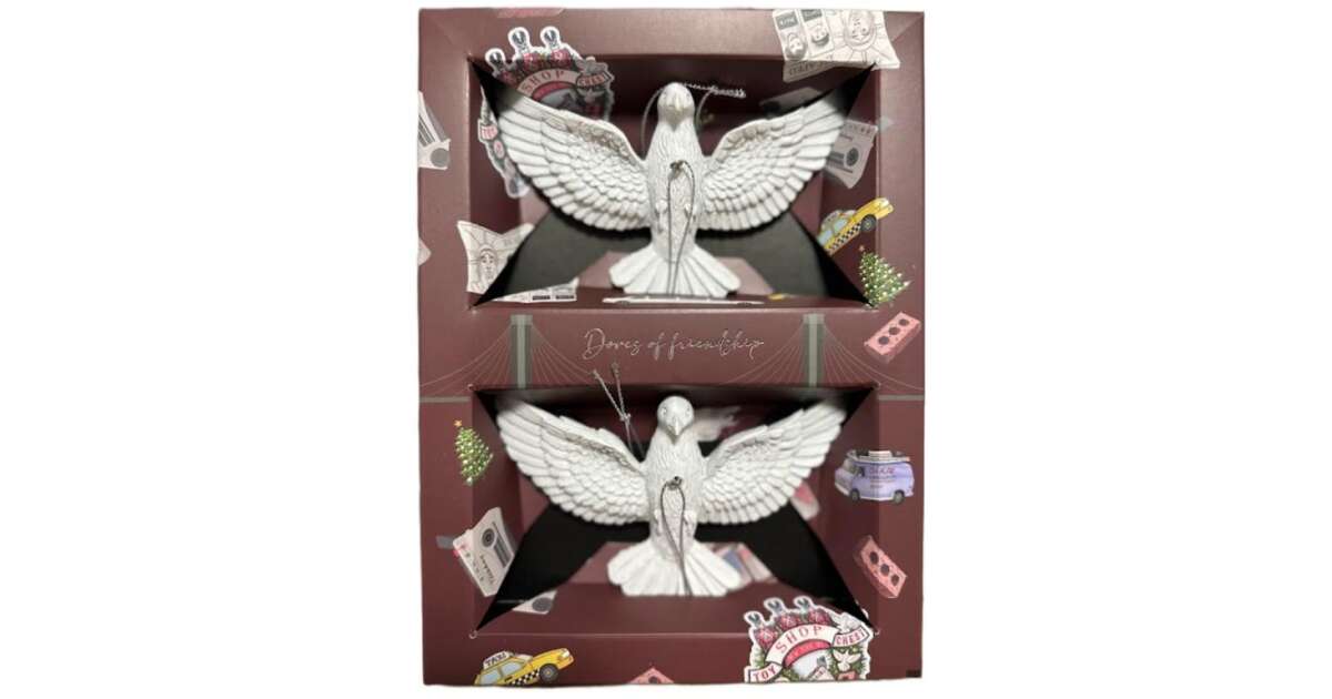 Reszkessetek betörok - Barátság galambok díszdobozban 2 db-os szett ...