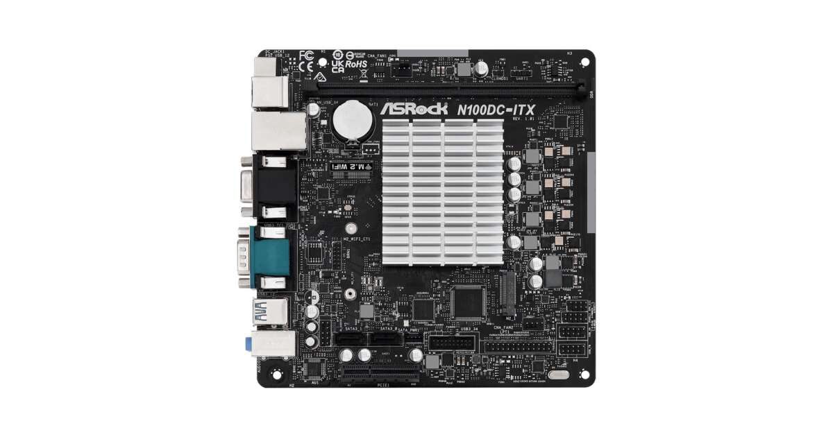 ASRock N100DC-ITX alaplap (N100DC-ITX) | Pepita.hu