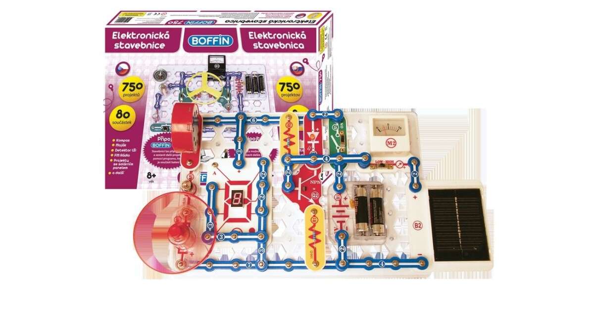 Boffin 750 Elektronikus építőkészlet | Pepita.hu