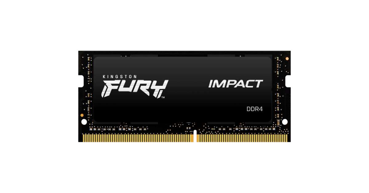 Modul de memorie Kingston Technology FURY Impact 8 GB 1 x 8 GB DDR4 3200 Mhz | Pepita.com