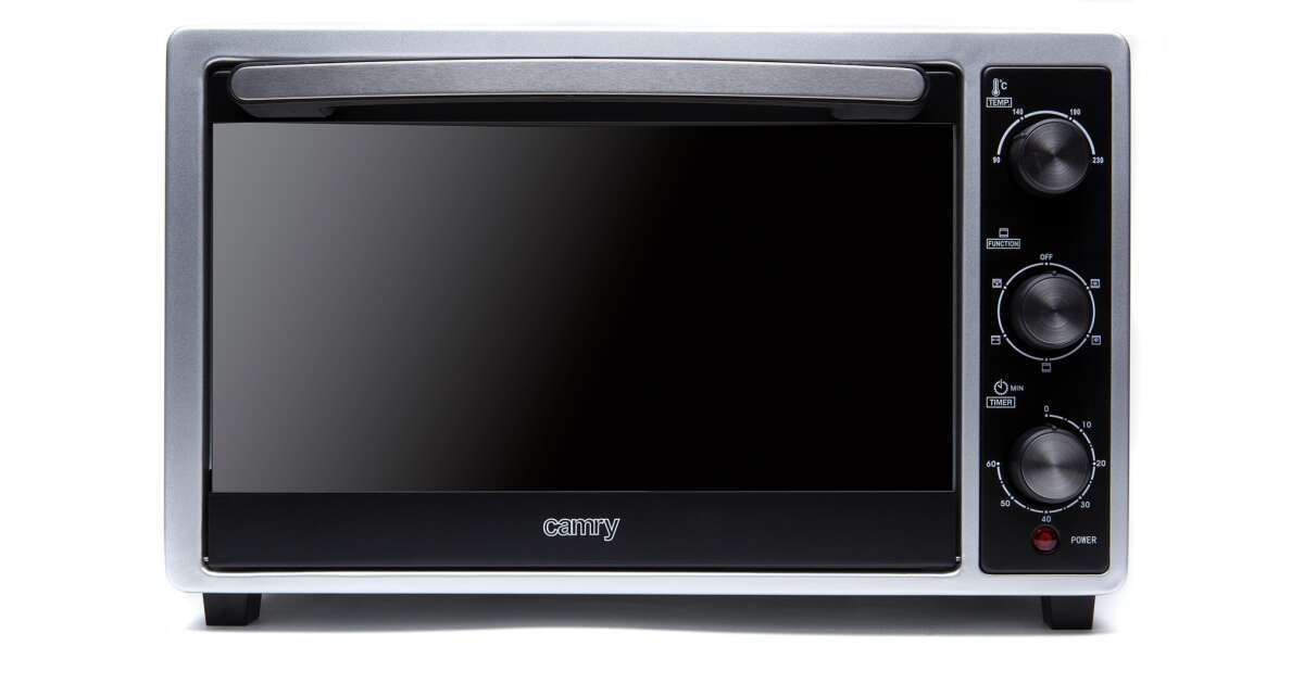 Camry CR6018 Elektromos sütő, 35L, 1500W, szürke | Pepita.hu
