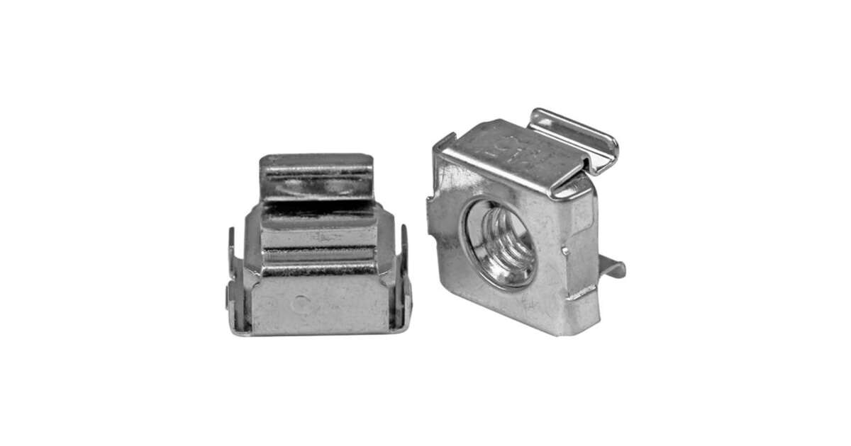 StarTech.com 50 Pkg M5 Cage Nuts for Server Rack Cabinets - M5 cage ...