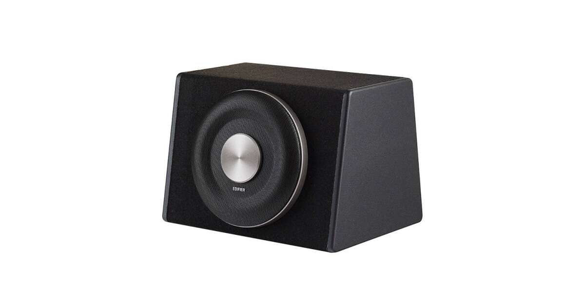 Edifier CW810 150W Autós mélynyomó (Fekete) | Pepita.hu