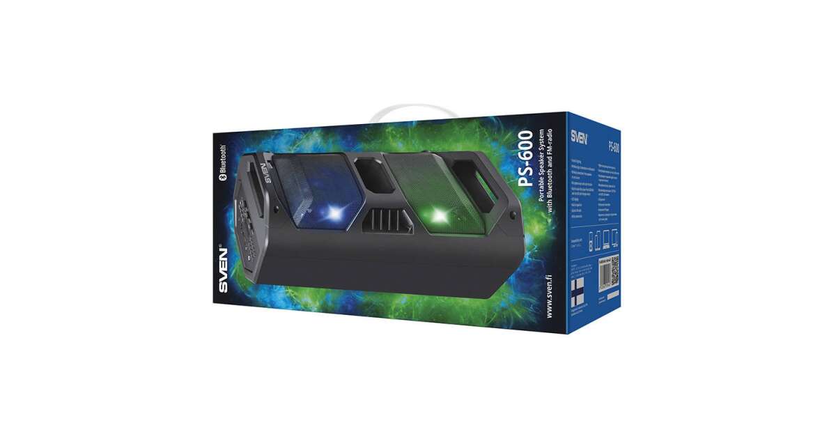 Speakers SVEN PS-600, 50W Bluetooth (black) | Pepita.hu