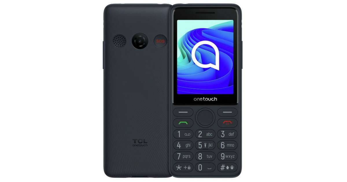 TCL onetouch 4042S 4G nagy nyomógombos mobiltelefon, kártyafüggetlen ...