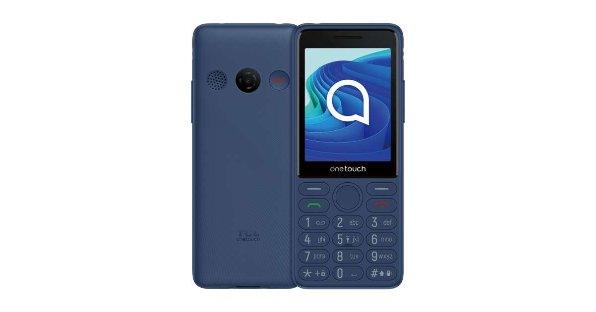 TCL onetouch 4042S 4G nagy nyomógombos mobiltelefon, kártyafüggetlen ...