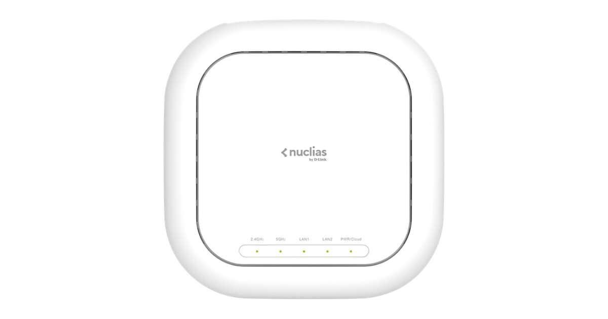 D-link bezdrôtový prístupový bod dual band ac2600 na stenu + 1-ročná licencia nuclias cloud, dba ...