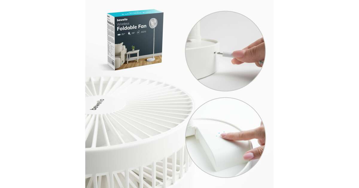 Bewello Professzionális ventilátor, akciós szett! 2 az 1ben ...