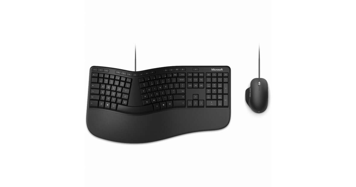 Microsoft Ergonomic Desktop Tastatur+Maus Set (RJU-00006) | Pepita.hu