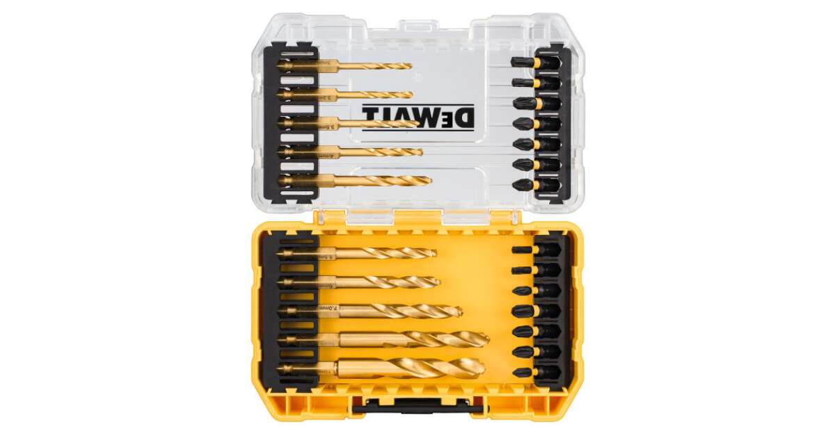 DEWALT Flextorq Bithegy és fúrószár készlet 24 részes 89510392