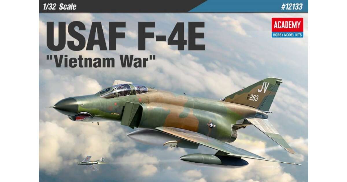 Academy USAF F-4E Phantom Vietnam War 1:32 (12133) | Pepita.com