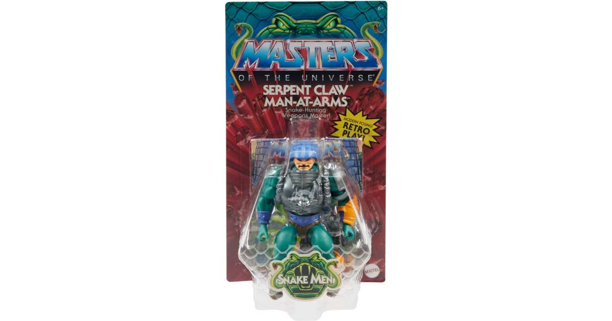 Mattel He-Man and the Masters of the Universe Origins Serpent Claw Man ...