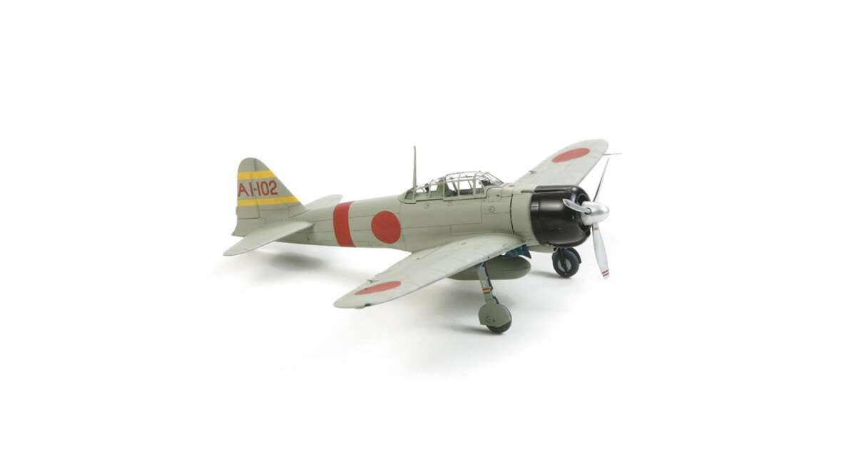 Tamiya 60317 Mitsubishi A6M2b Zero vadászrepülő műanyag modell (1:32 ...